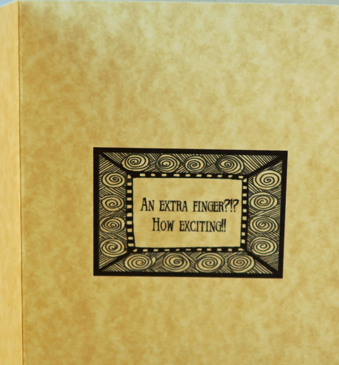 Extra Finger | Funny Baby Card | Creepy Christine | Paper products ...